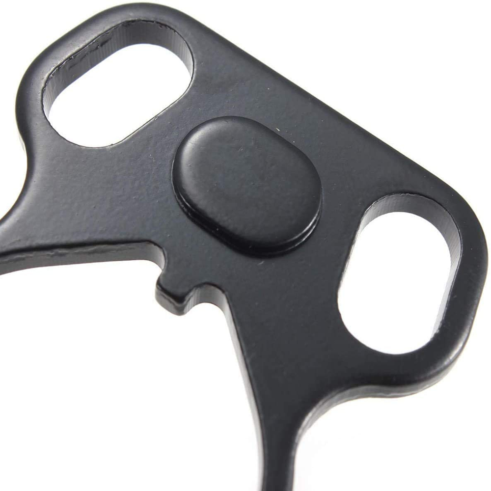 Tactical Rifle End Plate Sling Adapter Dual Loop Ambidextrous One Sing ...